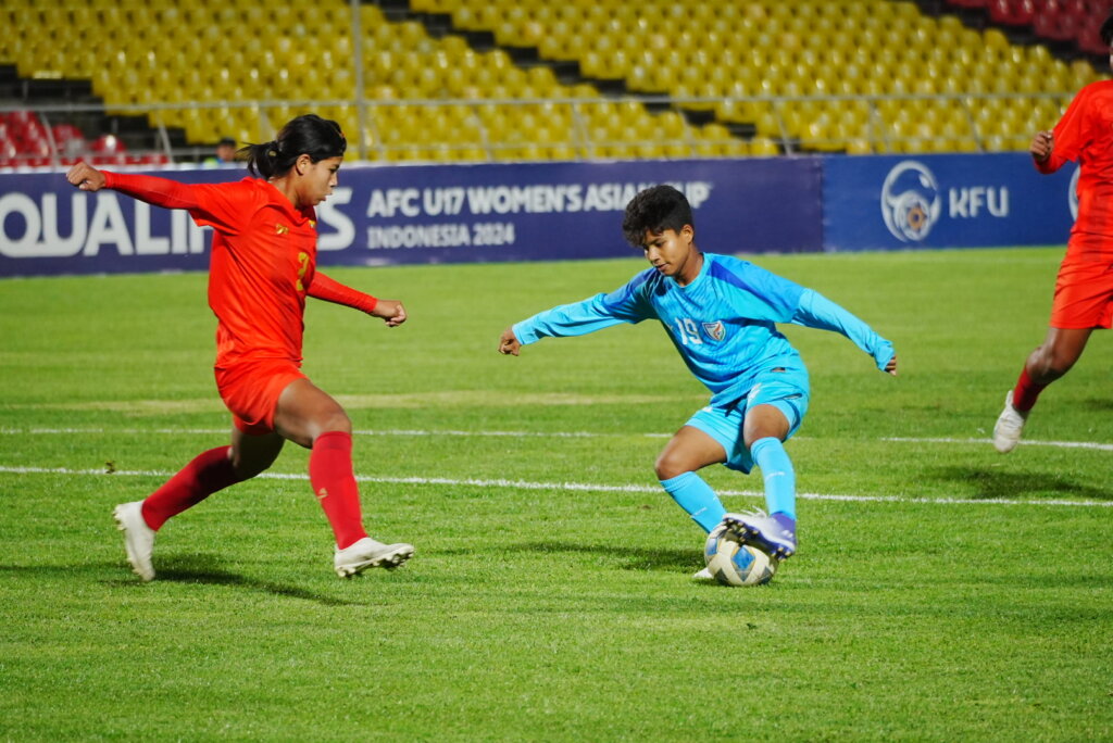 India U-17 beat Myanmar to qualify for AFC U-17 Women's Asian Cup 2024 ...