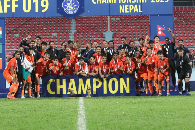 SAFF U-19 Championship 2023 Final: India dismantle Pakistan to to lift ...