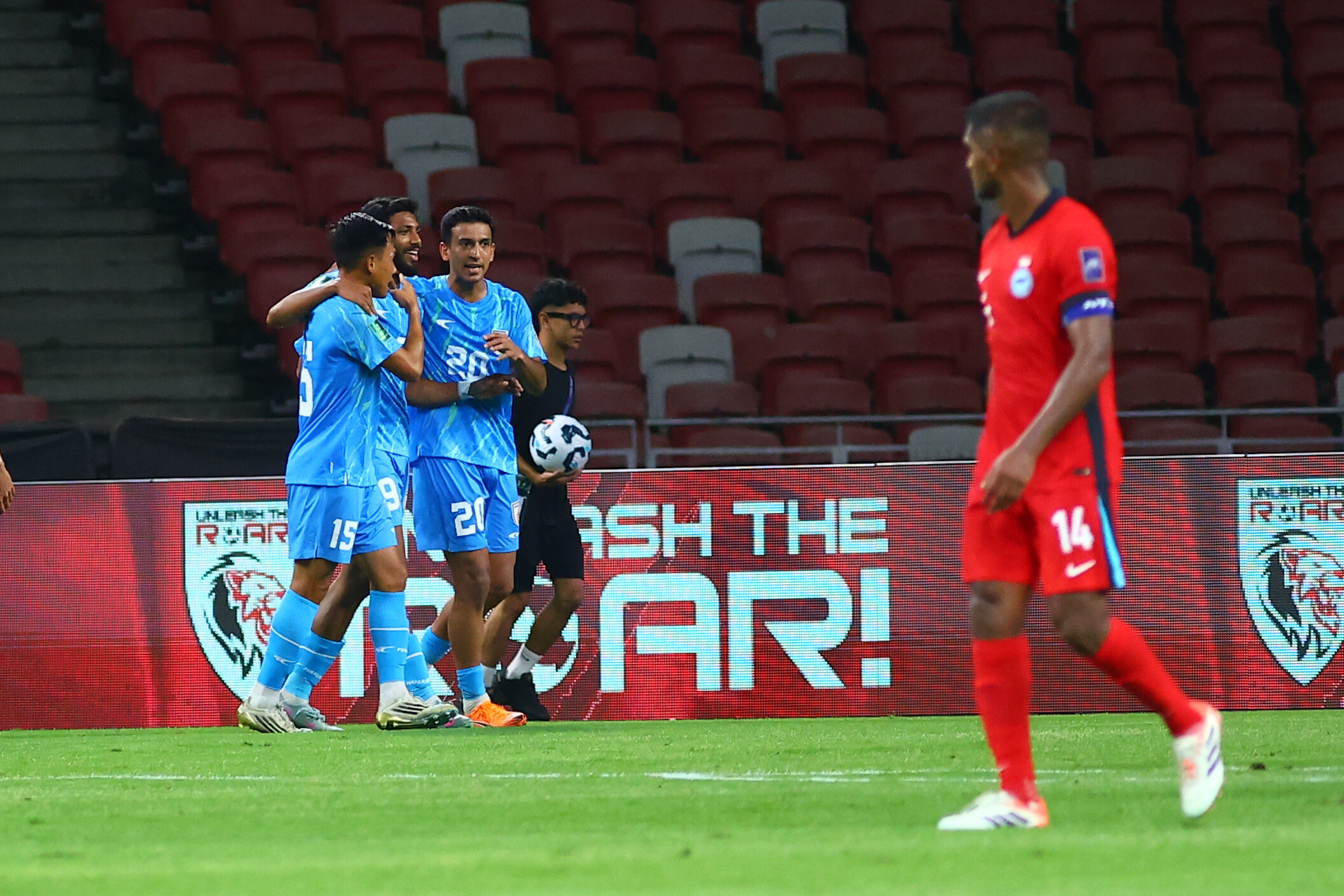 AFC Asian Cup 2027 Qualifiers, Group C: 10-man India hold hosts ...